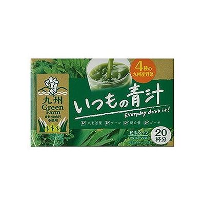 商品概要メーカー：新日配薬品商品名：【軽】いつもの青汁（3g×20袋入）区分：食品内容量：3g×20袋商品概要：九州産の野菜を使用した青汁JANコード：4529052003723商品コード：126800818商品の特徴九州産の野菜（大麦若葉...