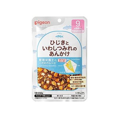 商品概要メーカー：ピジョン商品名：【軽】食育レシピひじきといわしつみれのあんかけ（80g）区分：食品内容量：80g商品概要：【9ヶ月頃から】ピジョンのレトルトパウチ管理栄養士のこだわり！JANコード：4902508003759商品コード：1...