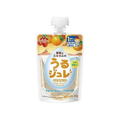 商品概要メーカー：森永乳業商品名：【軽】果実とミネラルのうるジュレORANGE（100g）区分：食品内容量：100g商品概要：【1歳頃からずっと】着色料、香料、保存料、人工甘味料不使用、素材のおいしさが活きた、やさしい水分補給ジュレJANコ...