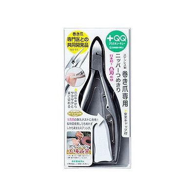 商品概要メーカー：グリーンベル商品名：ステンレス製巻き爪専用ニッパーつめきりQQ−03区分：日用雑貨内容量：1個商品概要：巻き爪専門医との共同開発品JANコード：4972525500876商品コード：075976057商品の特徴巻き爪専門医...
