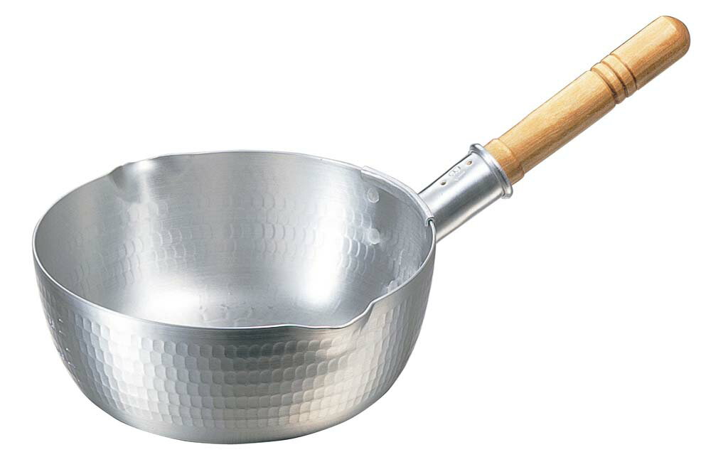 【商品説明】●両口仕様です。【外寸】φ228 【内寸】21cm 深さ：80 【本体重量】0.5kg【容量】2.4L【材質】アルミ【代引きについて】こちらの商品は、代引きでの出荷は受け付けておりません。【送料について】北海道、沖縄、離島は送料...