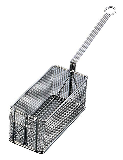 【商品説明】●アミ目：1.1×4メッシュ【外寸】カゴ：270×120×H120 柄：280 【内寸】穴：φ2.2 【材質】鉄【代引きについて】こちらの商品は、代引きでの出荷は受け付けておりません。【送料について】北海道、沖縄、離島は送料を頂...