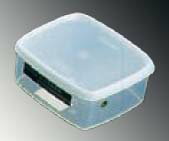 【商品説明】●電子レンジ・自動食器洗浄器には使用しないで下さい。【外寸】155×140×H66 【容量】1.1L【材質】本体：ポリプロピレンフタ：ポリエチレン【代引きについて】こちらの商品は、代引きでの出荷は受け付けておりません。【送料につ...