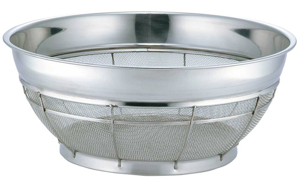 【商品説明】●11メッシュ●フレーム部。スピニング加工でより強靱でより長期使用が可能になりました。【外寸】φ530×H227 【内寸】50cm 深さ：220 【材質】18-8ステンレス【代引きについて】こちらの商品は、代引きでの出荷は受け付...