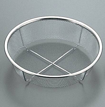【商品説明】●使用金網：φ0.4×14メッシュ【外寸】φ200 【内寸】18cm 深さ：50 【材質】18-8ステンレス【代引きについて】こちらの商品は、代引きでの出荷は受け付けておりません。【送料について】北海道、沖縄、離島は送料を頂きます。