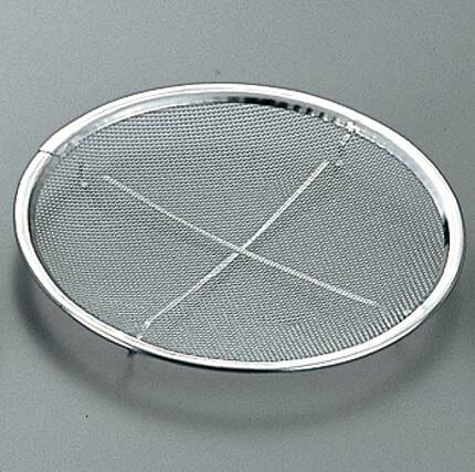 【商品説明】●使用金網：φ0.4×14メッシュ【外寸】23cm 【内寸】φ205 深さ：17 【材質】18-8ステンレス【代引きについて】こちらの商品は、代引きでの出荷は受け付けておりません。【送料について】北海道、沖縄、離島は送料を頂きます。