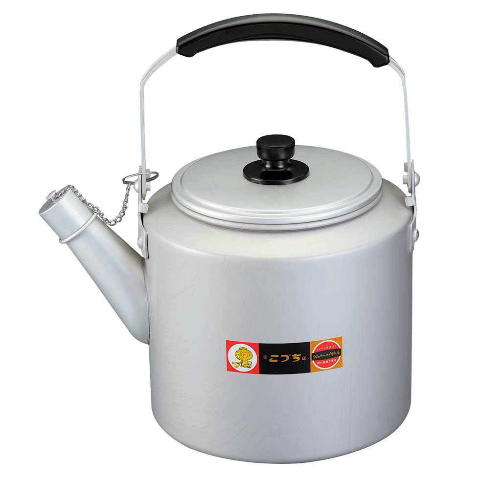 【商品説明】●注ぎ口蓋付き【外寸】243 口径：185 深さ：234 【容量】8.0L【材質】アルマイト【代引きについて】こちらの商品は、代引きでの出荷は受け付けておりません。【送料について】北海道、沖縄、離島は送料を頂きます。