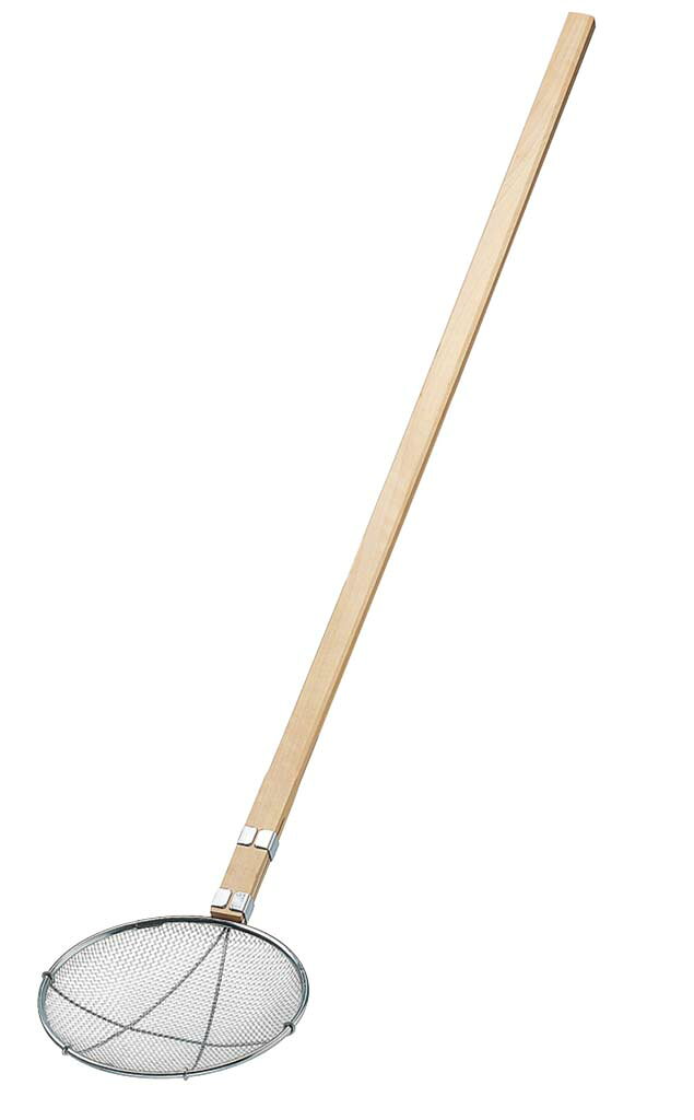 【商品説明】●2.5メッシュ【外寸】網：φ240 柄：1000 【材質】ステンレス木【代引きについて】こちらの商品は、代引きでの出荷は受け付けておりません。【送料について】北海道、沖縄、離島は送料を頂きます。