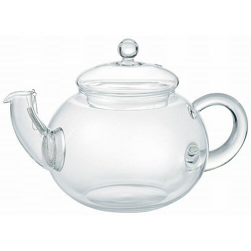 ■商品説明●茶葉が動き、ジャンピングがおこりやすい丸形ポット。●注ぎ口に茶こしが付いてるので、しっかり茶葉が広がります。●耐熱ガラス製なので、お茶の色合いも愉しめます。●茶濾しを外すと電子レンジ加熱もできます。■直径・サイズ225×φ137...