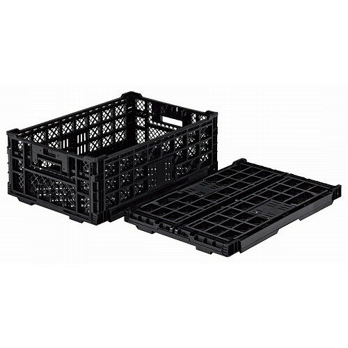 ■商品説明ワンタッチロックにより簡単に組みたて店舗の陳列台として使用できるオリコン黒色のため青果物をみずみずしく見せる■直径・サイズ長辺：600■深さ短辺：370■重さ1450g■容量41.9L店舗の陳列台として使用できるオリコン黒色のため...