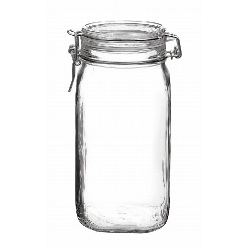 ■商品説明●手作りジャム等の保存に便利です。●店内メニューのテイクアウト用としてお使い頂けます。●パッキン付き●ガラスならビネガーや塩、オイルも安心して保存できます。■直径・サイズ125×125×H216■深さ■重さ1070g■容量2000...