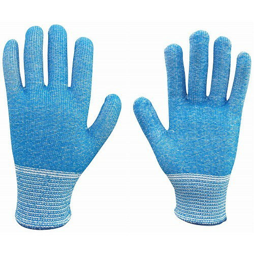 ■商品説明●優れた耐切創性により安心して刃物を扱えます(耐切創性レベル5相当)●薬品・水に強く洗濯しても毛羽立ちにくい●青色の繊維で異物混入を防ぐ※繊維ですので、使い捨て手袋のインナーとしてご使用下さい。■直径・サイズ全長：224■深さ■重...