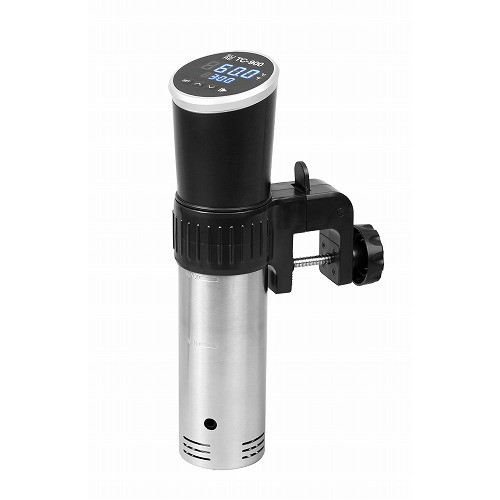 ■商品説明●簡単操作でスムーズに調理開始。●電動ポンプによるパワフル循環機能で水温を一定に保ちます。●IPX7級準拠の防水仕様です。水がかかったりしても安心です。●対応鍋サイズ：30cmまで(20L)■直径・サイズ85×165×H325■深...