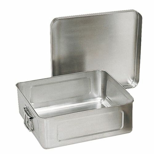 オオイ金属 18-8天ぷら入れ（蓋付） 254-A ATV3301 JANコード 4906211069231●メーカー品番:254-A●規格:コンテナー用●(本体)間口×奥行×高さ(mm):350×317×116●(蓋)間口×奥行×高さ(m...