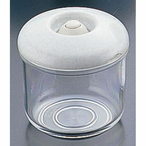 加藤産業 真空保存庫 VSタイプ VS-2B AHZ071 JANコード 4980013100224●メーカー品番:VS-2B●外径×高さ(mm):102×103●容量(ml):340●材質：PS樹脂■高真空で鮮度をキープ。■材質 ストッパ...