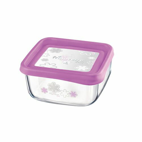 Bormioli Rocco(ボルミオリ・ロッコ) フリゴベール・ファン スクエア 15cm 3.87870.MF8ピンク R6004 JANコード 8004360058796●メーカー品番:3.87870●間口×奥行×高さ(mm):150...