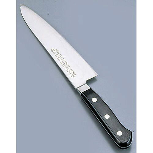 遠藤商事 SAパウダープロ100 牛刀 21cm APU02021 JANコード 4905001015670●サイズ(cm):21●全長(mm):340●重量(g):220●背厚(mm):3.0●材質：パウダーハイス三層鋼■SA POWDE...