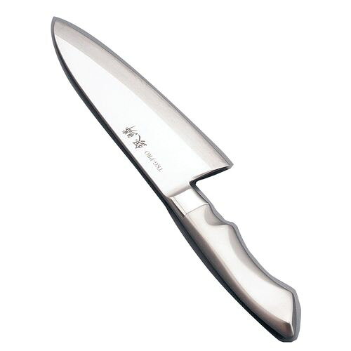 TKG PRO（プロ）銀鱗 出刃（片刃） 15cm ATK9701 JANコード 4905001119026●サイズ(cm):15●全長(mm):290●重量(g):230●背厚(mm):4.5■TKG-PRO(プロ)銀鱗(ぎんりん)和庖丁...