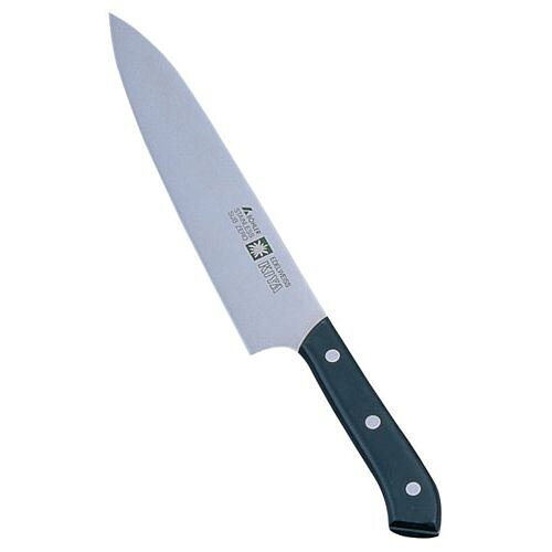 木屋 ニューエーデルワイス No.180 牛刀 18cm AEC0218 JANコード 4997565305847●サイズ(cm):18●全長(mm):305●重量(g):155●背厚(mm):2.1●材質：エーデルワイスステンレス鋼・樹脂...