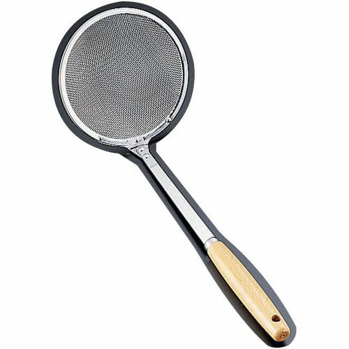 遠藤商事 SA オリーブ カス揚げ BOL7001 JANコード 4905001050862●外径×全長(mm):120×345●材質：ステンレス・天然木■材質:ハンドル/天然木 金属部/18-0ステンレス鋼【送料について】北海道、沖縄、離...