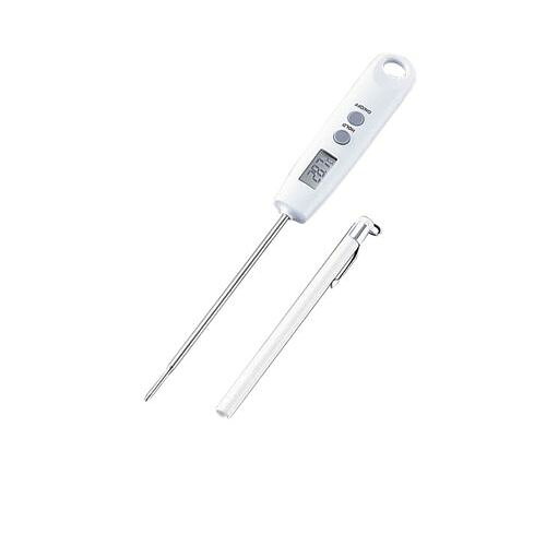 ビーアンドケイ 防滴型デジタル温度計 ET-510 BOVL701 JANコード 4571209350068●メーカー品番:ET-510●全長:230●センサー針:φ3.5×120■測定範囲:-45~+200℃(520Wは250℃)測定精度...