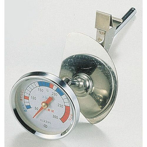 日本計量器 クックメイト揚物用温度計 AAG17 JANコード 4975932054000●直径×全長(mm):55×160●測定範囲(℃):50~300●最小表示(℃):10●重量(kg):0.1■鍋固定型【送料について】北海道、沖縄、離...