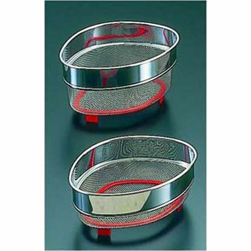 遠藤商事 18-0網製三角コーナー 浅型 JSV04002 JANコード 4905001293832●規格:浅型●三角長辺×三角短辺×高さ(mm):220×150× 93●重量(g):160●材質：【本体】18-0ステンレス【網】18-8ス...