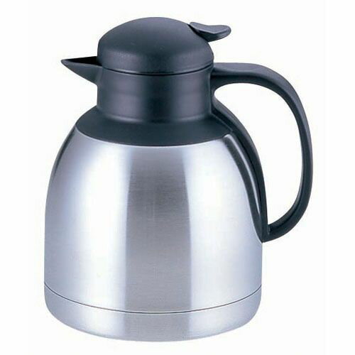 セブン・セブン 18-8イマージュ卓上ポット（二重構造） CXW-1000 （1.0l） BPTA501 JANコード 4983661237205●メーカー品番:CXW-1000●容量(L):1.0●幅×奥行×高さ(mm):135×165×...