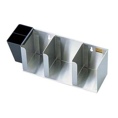 サンジャマー 18-8リッドディスペンサー 3Pc L1014 GDI031 JANコード 0759376114506●メーカー品番:L1014●仕切:3Pcs●幅×奥行×高さ(mm):362×133×165■SAN JAMAR サンジャマ...
