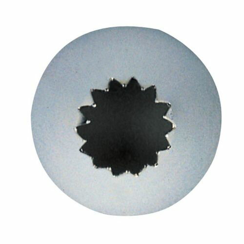 田中糧機 （T）特殊口金（真鍮ニッケルメッキ） ♯4B（14切） WKT95 JANコード 4961408142005●直径×高さ(mm):28×46●口寸法(mm):13●材質：真鍮メッキ【送料について】北海道、沖縄、離島は送料を頂きます。