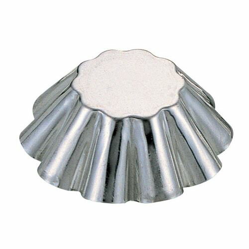 MATFER(マトファ) ブリオッシュ・10ウェーブ 340237 φ98mm WBL07489 JANコード 3334493422375●メーカー品番:340237●内径×深さ(mm):98×38●底内径(mm):50●材質：スチール・ス...