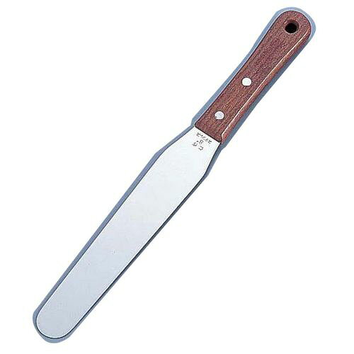 仁作 木柄スパチュラ 8インチ No.430 WSP4903 JANコード 4986956004308●サイズ(インチ):8●メーカー品番:No.430●刃渡り(mm):200●全長(mm):324●材質：刃部＝ステンレス420J2　　グリ...