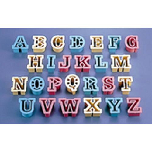 タイガークラウン PSクッキー抜型アルファベットNo.1733 （26ヶ入） WKTL1 JANコード 4904940017332●重量(g):520●材質：スチロール樹脂■セット内容:アルファベット26文字■材質:スチロール樹脂■耐熱温度...