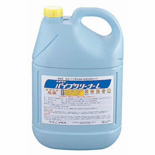 ニイタカ 塩素系洗浄剤 パイプクリーナー L DPI0201 JANコード 4975657230208●容量(kg):5.5●材質：塩素系漂白剤■洗浄力に優れ、除菌・除臭ができる、液体タイプの洗浄剤。■主成分:次亜鉛素酸ナトリウム、アルカリ...