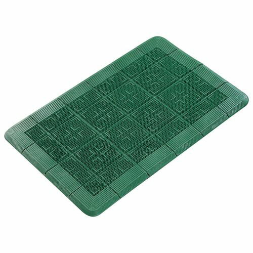 コンドル クロスハードマット 900×600mm 緑 KMT2165A JANコード 4903180302871●色:緑●幅×奥行(mm):900× 600●重量(kg):2.1■・マット部、縁共に沢山の穴があいているので、水切り性が よく...
