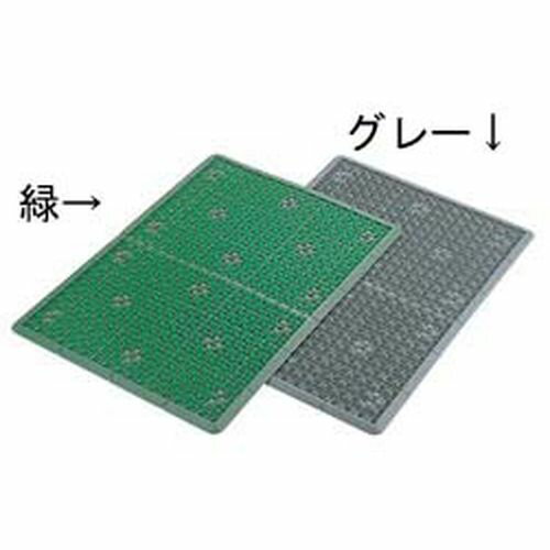 コンドル 泥っぷマット #6 緑 KMTE401 JANコード 4903180473335●色:緑●幅×奥行(mm):854×600●重量(kg):1.5■・芝毛とブレードのコンビネーションで荒泥や土砂を しっかりかき落とします。【送料につ...