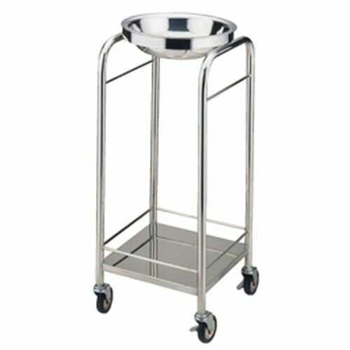 遠藤商事 SA18-8ハンドウォッシャースタンド KF-80 AHV45 JANコード 4905001008610●幅×奥行×高さ(mm):330×330×800●材質：本体：SUS304　キャスター：ゴム製■リング内径φ295キャスターφ...