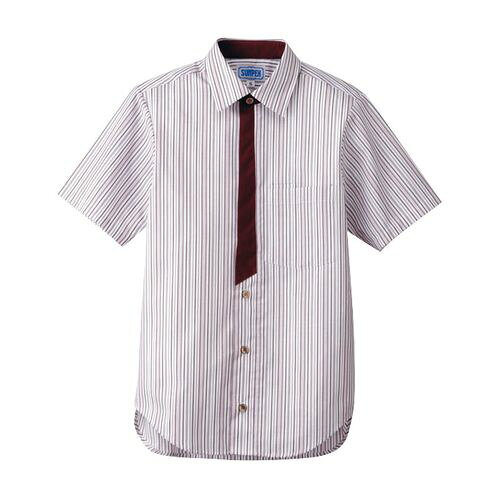 サンペックスイスト 男女兼用半袖シャツ L BT-3123 エンジ SSY4004 JANコード 4589929622426●:BT-3123 エンジ■サイズ SS S M L LL 3L 4L首囲 36 37 41.5 43 45 47 ...