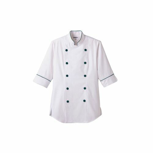 サンペックスイスト ショップコート ET-1137 ホワイト×グリーン 3L SKC5005 JANコード 4589929626691●メーカー品番:ET-1137●サイズ:3L●着丈(cm):76●肩巾(cm):50●胸囲(cm):120...