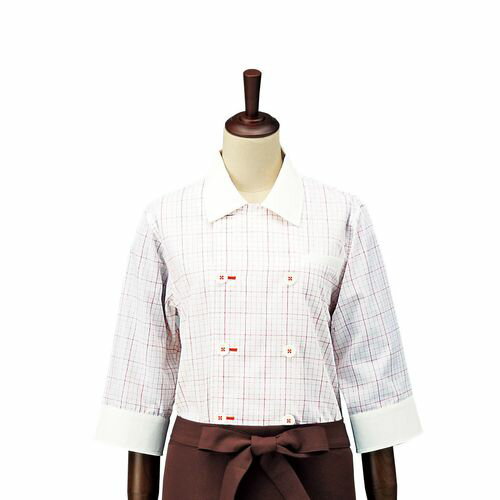 サカノ繊維 チェック コックシャツ・スタンドカラー SBK4101 オレンジ M SKT5908 JANコード 4905001566882●メーカー品番:SKB4101●カラー:オレンジ●サイズ:M●着丈(cm):71●肩巾(cm):46●...