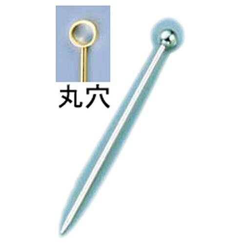 遠藤商事 18-8オードブルピン（6本入） 丸穴 OOC01007 JANコード 4905001263637●規格:丸穴●全長(mm):80●材質：ステンレス【送料について】北海道、沖縄、離島は送料を頂きます。