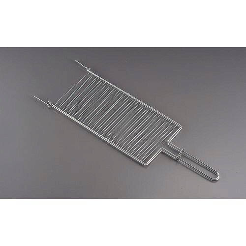 トラモンティーナ バーベキューグリル網 26480／002 OTL2901 JANコード 7891112175785●メーカー品番:26480/001●全長×間口×高さ(mm)):420×210×25■・具材を挟んで両面焼ける網です。【送料...