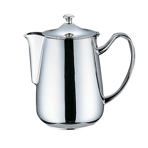 YUKIWA UK18-8プレスト シリーズ コーヒーポット 3〜5人用 PKCN301 JANコード 4520785050985●サイズ(人用):3.5●容量(cc): 600●直径×高さ(mm):φ 90×155●材質：18-8ステンレ...