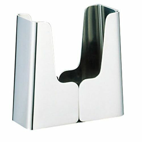 YUKIWA UK18-8六ッ折ナフキン立 チボリU型 PNH12 JANコード 4520785056949●幅×奥行×高さ(mm):100×40×100●材質：18-8ステンレス【送料について】北海道、沖縄、離島は送料を頂きます。