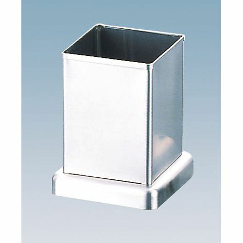 遠藤商事 SA18-8角型はし立 中 PHS03002 JANコード 4905001027741●サイズ:中●幅×奥行×高さ(mm): 80×80×135●底外寸(mm):102×102●重量(kg):0.254●材質：18-8ステンレス【...
