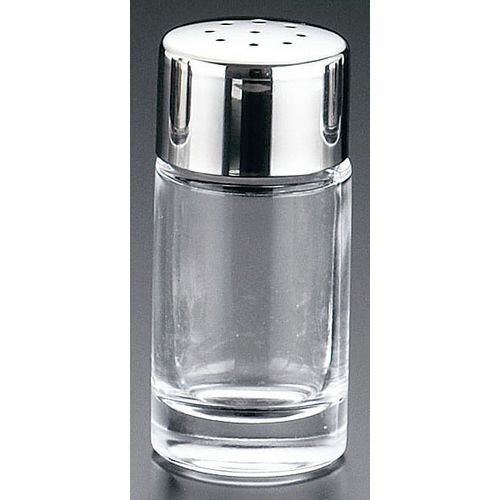 エムタカ No.234 コショー入れ PEM61 JANコード 4968553012344●直径×高さ(mm):φ36×78●材質：本体；ガラス　フタ；ステンレススチールスチール　内フタ；ABS樹脂■※本体ガラス製【送料について】北海道、沖...