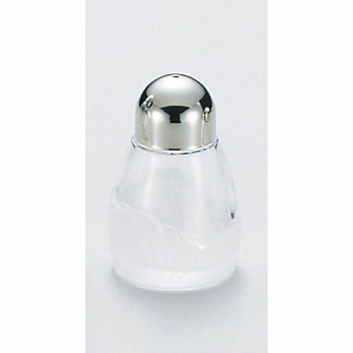 エムタカ No.321 塩入れ PEM39 JANコード 4968553023210●直径×高さ(mm):φ44×70●材質：本体；ガラス　フタ；ステンレススチールスチール　内フタ；ABS樹脂■※クリスタルサンドブラスト加工■※本体ガラス製...