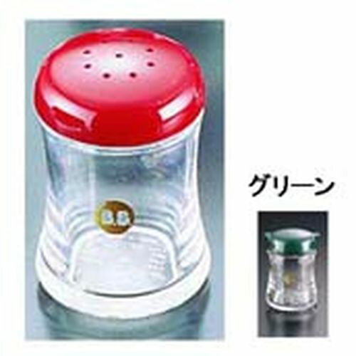 エンテック B・Bシリーズ B-5404 コショウ入 （グリーン） PBC485A JANコード 4976391079047●メーカー品番:B-5404●カラー:グリーン●直径×高さ(mm):50×77●材質：ポリカーボネイト樹脂■B・Bシ...