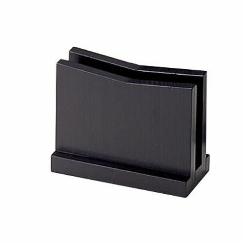 えいむ 木製メニュー立て BS-8 黒木 PEI2502 JANコード 4546094061016●メーカー品番:BS-8●カラー:黒木●幅×奥行×高さ(mm):120×70×95●有効幅(mm):25●重量(kg):0.120●材質：木【...