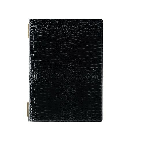 えいむ クロコタッチ メニューブック GB-121 ブラック PEI5301 JANコード 4546094283906●メーカー品番:GB-121●カラー:ブラック●幅×高さ(mm):232×319●用紙サイズ:A4●ページ仕様:ビニール付...